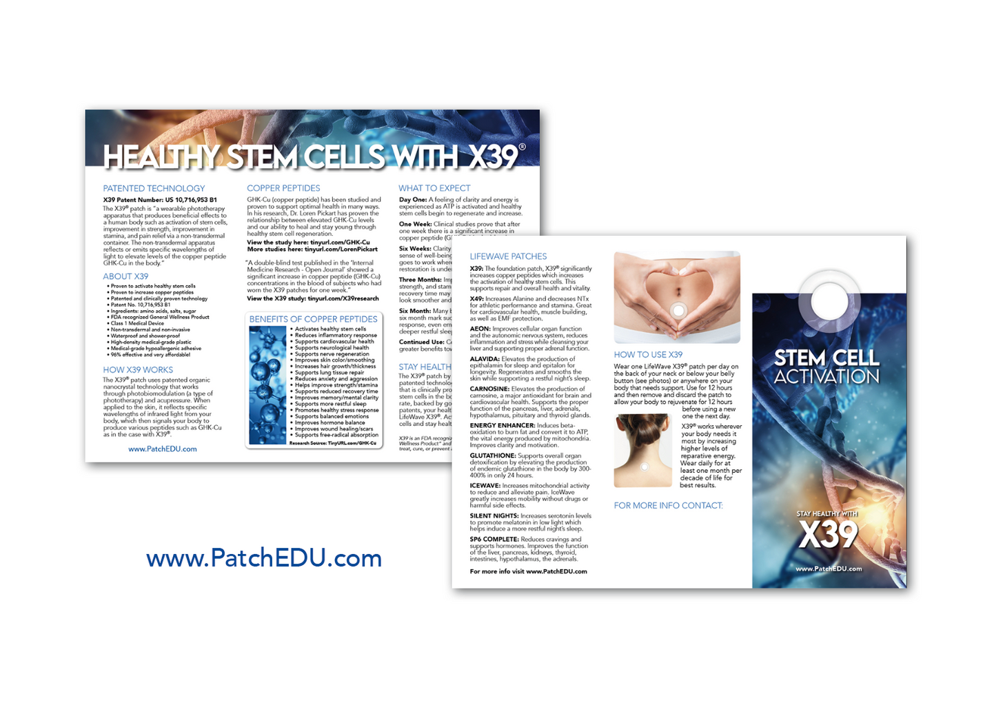 X39 Trifold Brochures (20 Pack) – PatchEDU